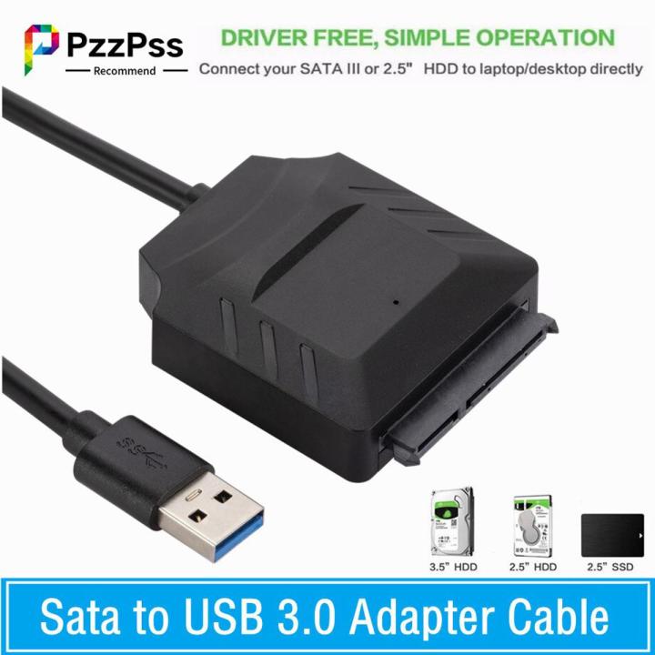 【Miga Plaza】Sata to USB 3.0 Adapter Cable USB To SATA 3 Cable Support ...