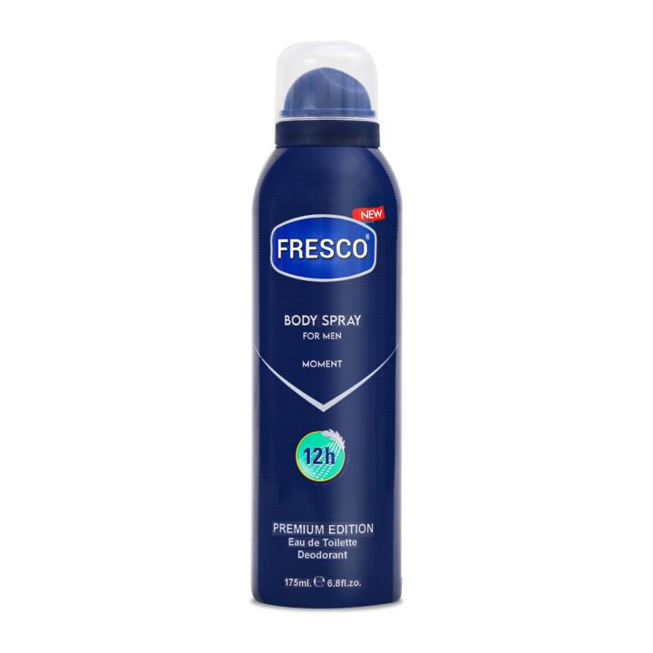 Fresco Moment Perfumed Body Spray For Men 175ml | Daraz.pk