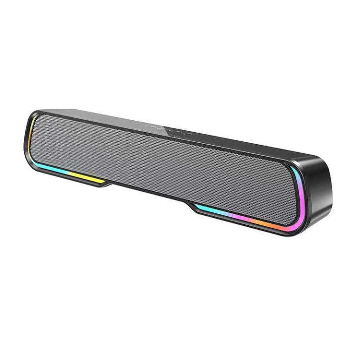 Kisonli LED-913 Bluetooth Gaming Soundbar Speaker with RGB Colorful ...