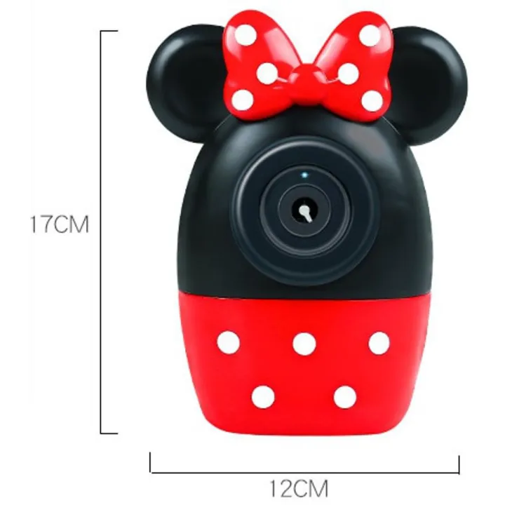 RNN Disney Mickey Mouse Minnie Automatic Bubble Blowing Machine ...