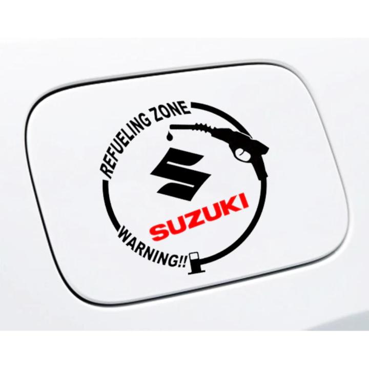 Fuel Tank Sticker(Black) Suzuki Latest Style, Petrol Tank Decoration ...