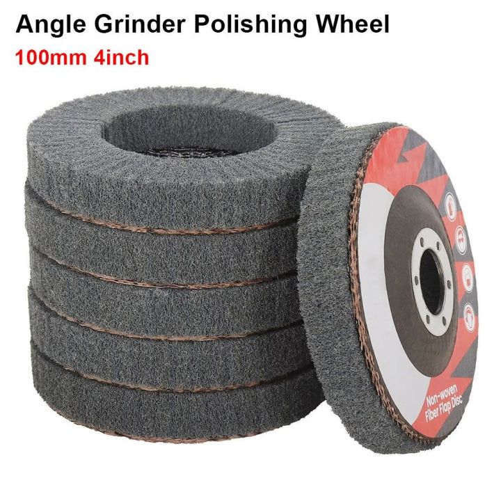 1Pcs New Nylon Fiber Polishing Wheel 800 Grits 4 Inch 100mm Polishing ...