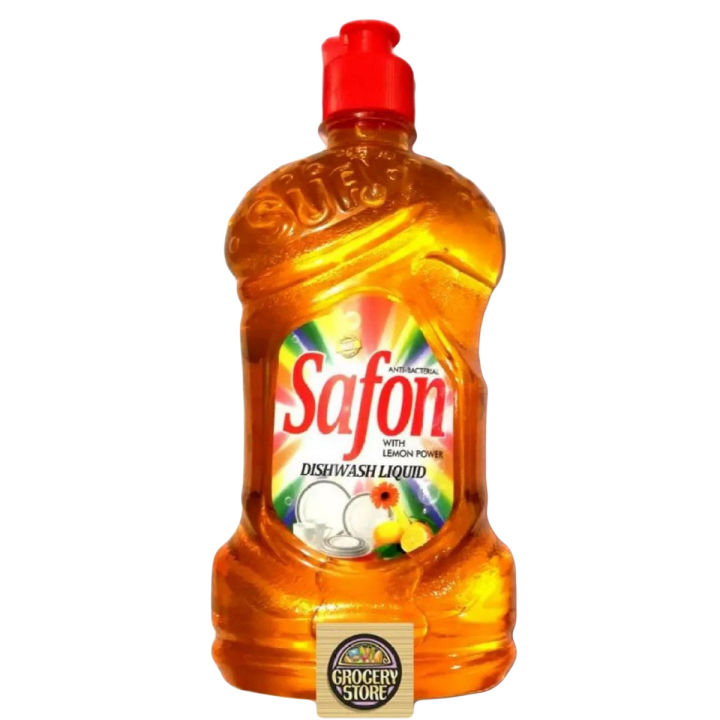 Safon Dishwash Liquid With Lemon Power Gel 500Ml | Daraz.pk