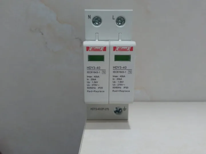 Himel Surge Protective Devices HDY3-40 ( A/C SPD) 40 KA 2 Pole | Daraz.pk