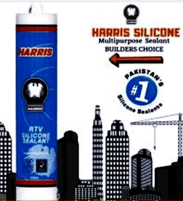 HARRIS SILICONE MULTIPURPOSE SEALANT 310ML (CLEAR ) 100% FRESH | Daraz.pk