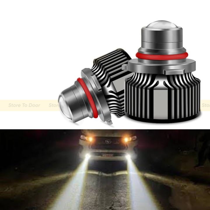 Laser Lens White Fog Light For Car In H11 Fitting LED Bulbs With ...