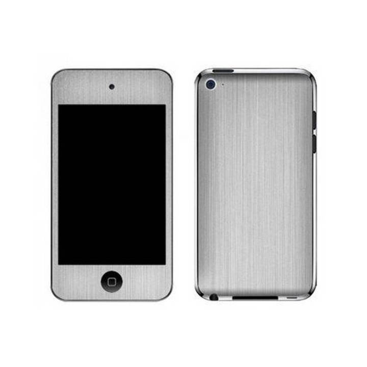 Ipod Touch 4 Silver Brushed Metal Texture Skin | Daraz.pk