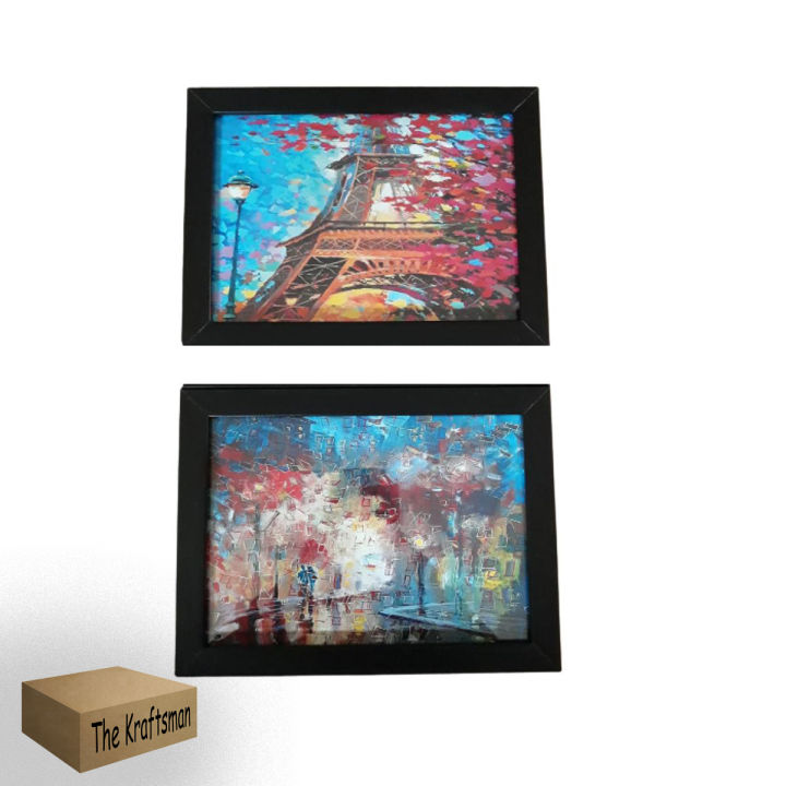 8x8 inch Picture Frames 2 PCS High Definition Glass for Table Top ...