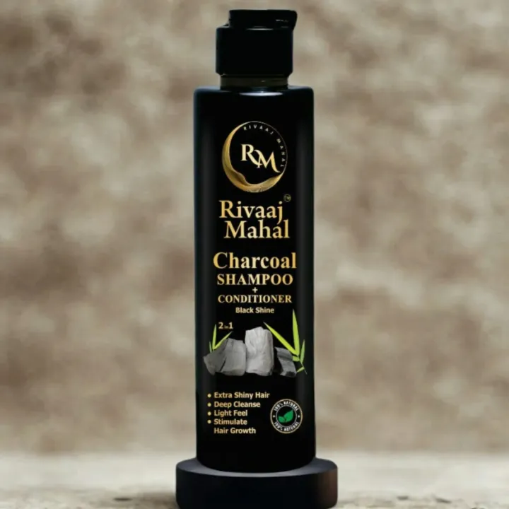 Rivaaj Mahal Charcoal 2-in-1 Hair Detox Shampoo & Conditioner – Deep ...