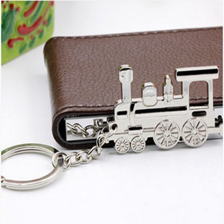 Creative Locomotive Rock Keyring Automotive Fob Punk Key Chains Holder ...