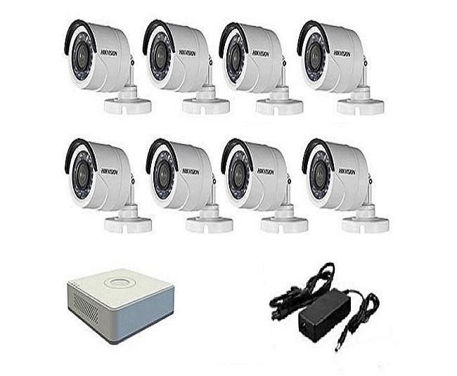 HIKVISION TURBO HD CCTV Cameras Pack of 8 | Daraz.pk