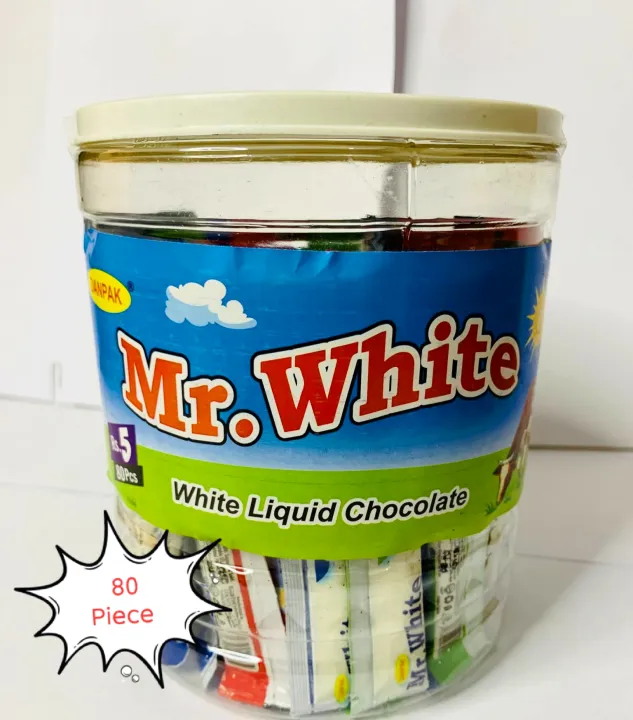Original Mr White - Liquid White Chocolate 80psc- Best Liquid White ...