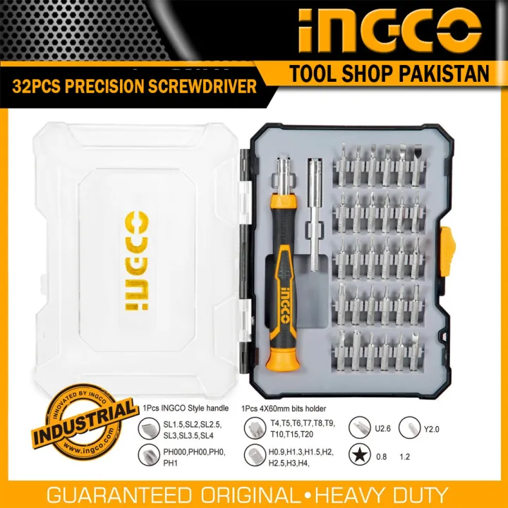 Ingco 32Pcs Precision Screwdriver Set - AE | Daraz.pk