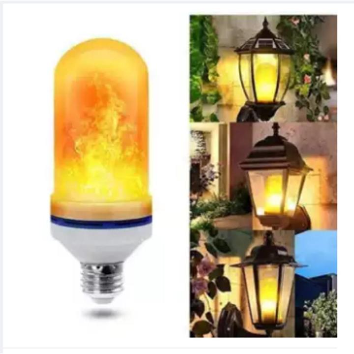 Led Dynamic Flame Effect Flickering Fire Bulb | Daraz.pk
