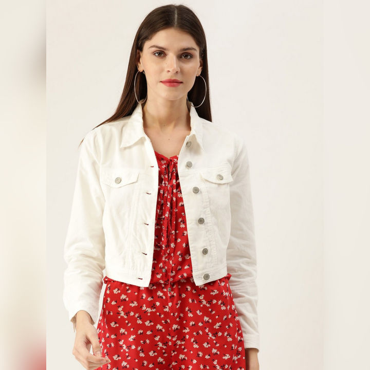 HB Denim Jacket Lycra Fabric | Daraz.pk