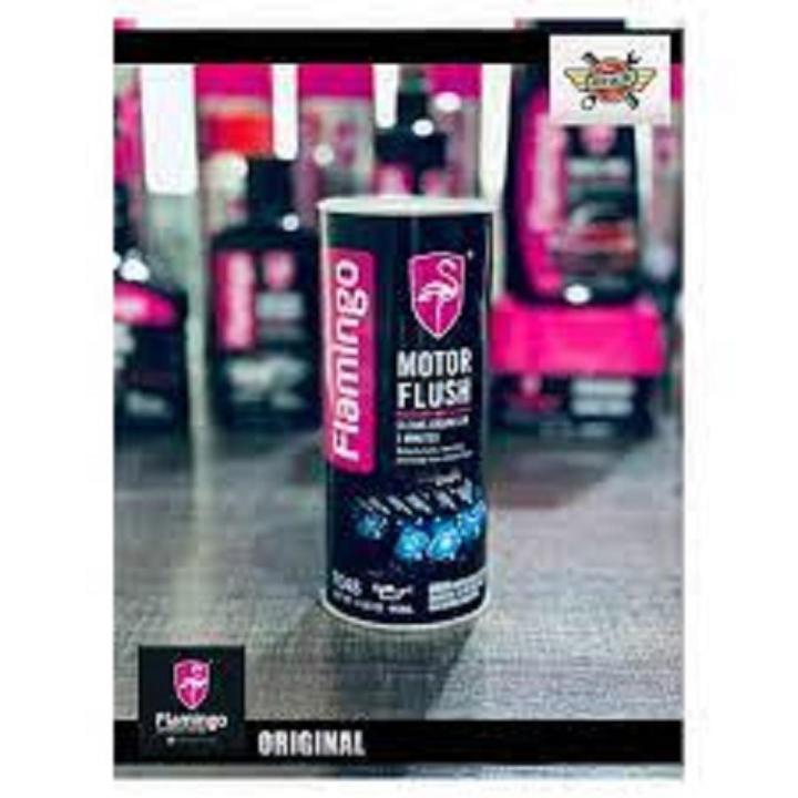 Flamingo Motor Flush 443ml - Black Remove Colloid Reduce Frictional ...