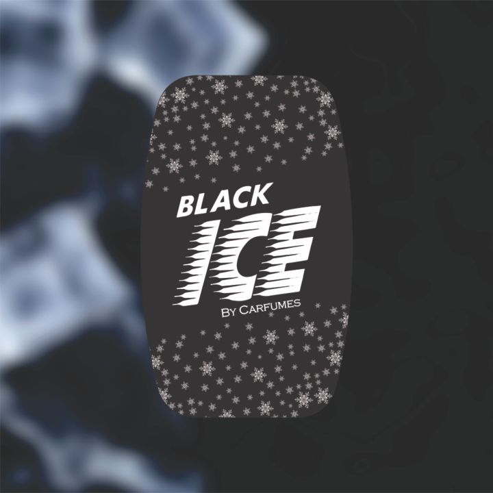 Car Air Freshener Perfume Card By Carfumes - Black Ice Inspired by ...