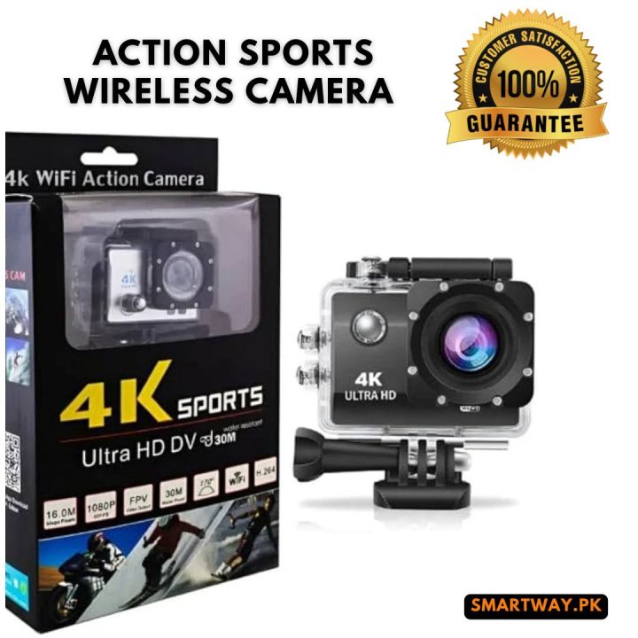 4K Action Sports Camera with WiFi Waterproof HD Adventure Cam for ...