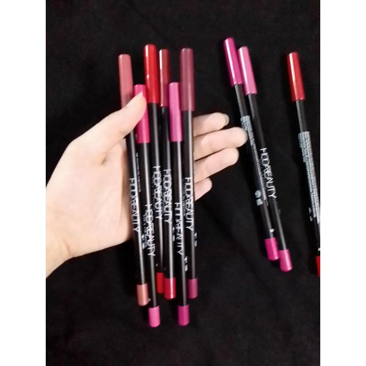 Hoda Beauty 12 Pack Lip Pencils | Daraz.pk
