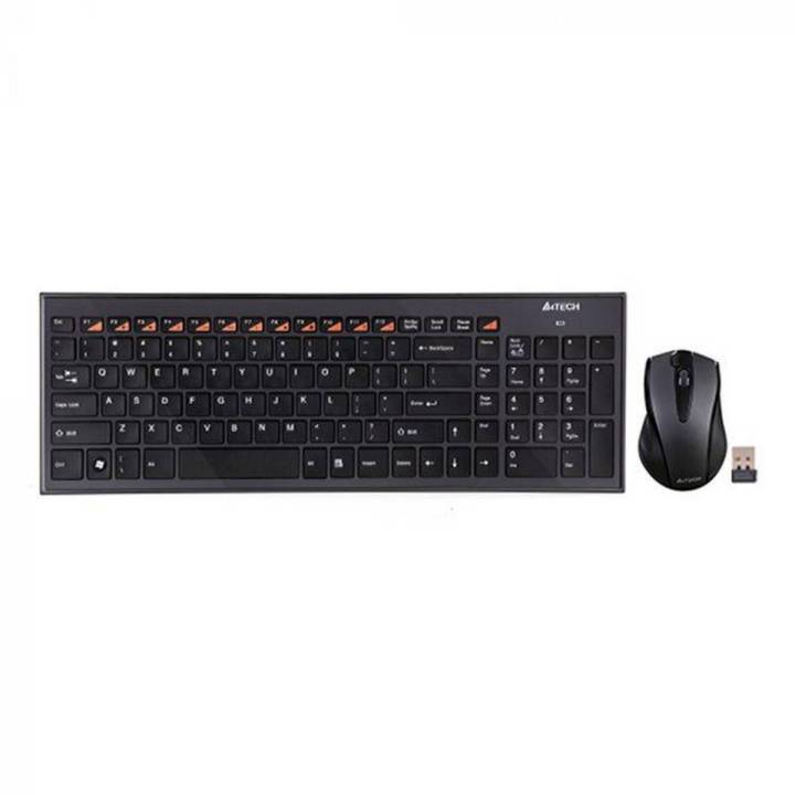 A4TECH 9500F Padless Wireless Keyboard plus Mouse Set - NC | Daraz.pk