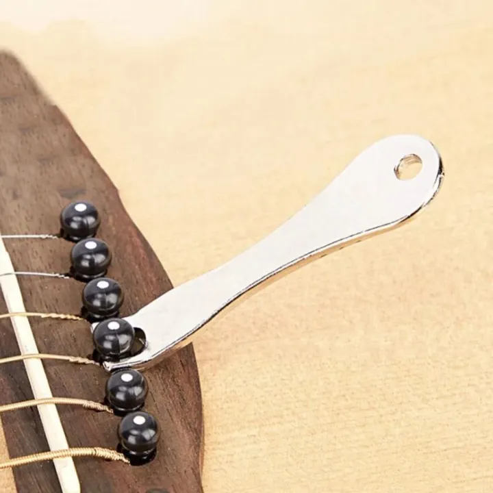 String Nail Peg Pulling Puller Zinc Alloy Folk Guitar Nail Puller ...