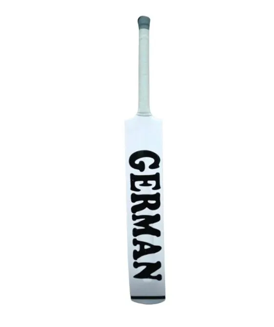 German - Half Cane Special - White Bat Black Reflector - Tape Ball Bat ...