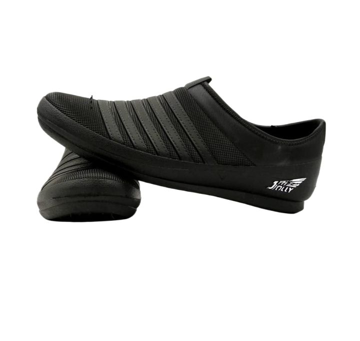 Comfortable Rubber Jolly shoes for men softy and light weight Black ...