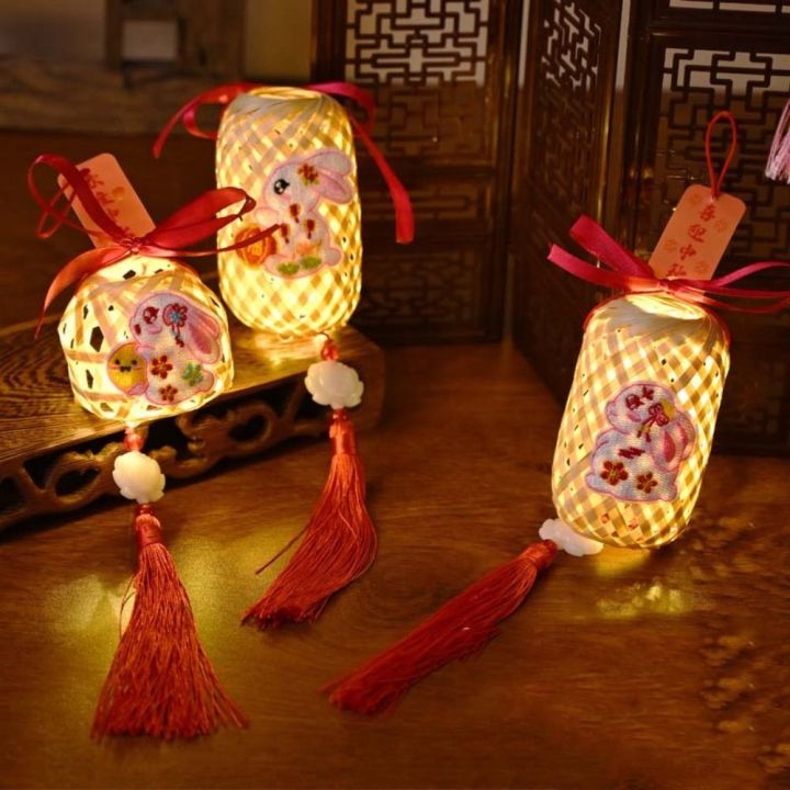 Antique Rabbit Middle Autumn Festival Lantern Hand Made Cartoon ...