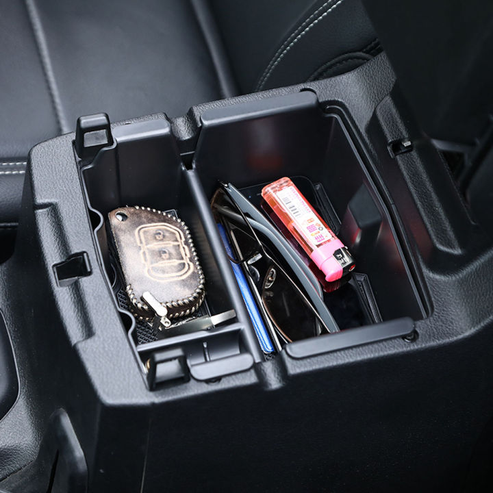 Motorcycle parts Armrest Storage Box Central Console Tray For Jeep ...