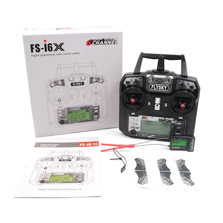 Flysky i6X FS-i6X 2.4GHz 10CH AFHDS 2A RC Transmitter With X6B/IA6B/A8S ...