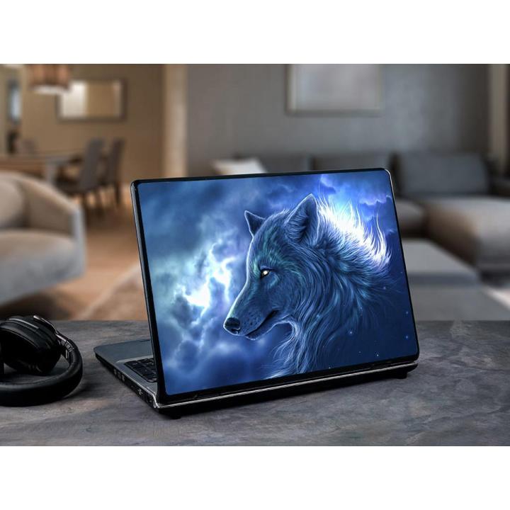Wolf / wild wallpaper Laptop Skin Vinyl Sticker Decal, 13 13.3 14 15 15 ...