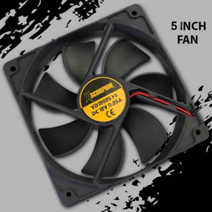 12V DC 5 inch Fans Hight Speed Good Quality Fan | Daraz.pk
