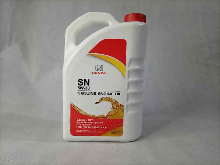 Honda Genuine Fully synthetic Engine Oil SN 5W-30 | 3.7Ltr | Daraz.pk