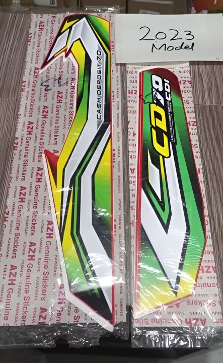 Tanki Tapa Sticker 2023 Model Honda 70 ( COMPLETE SET ) | Daraz.pk