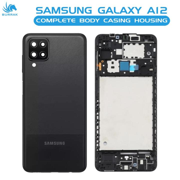 Samsung Galaxy A12 Rear Complete Body Casing Housing Replacement For ...