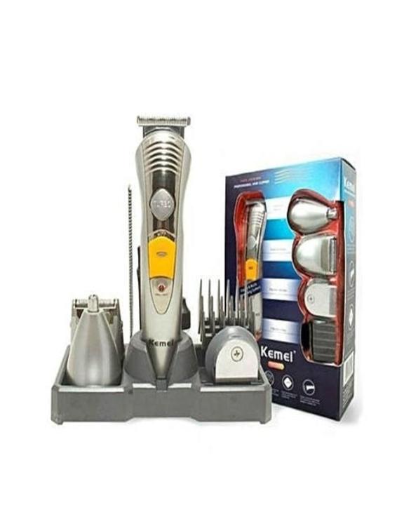 Facial & Body Grooming System - KM-580 A - Silver | Daraz.pk