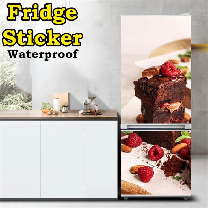 Self adhesive Fridge Door Protector Sticker Oil Proof Scratch-Proof ...