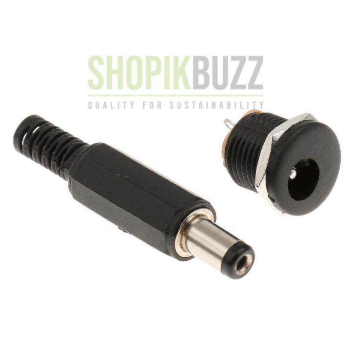 9V / 12V DIY Power Male/Female Connector - 1Pair Male-Female| SMZ Store ...