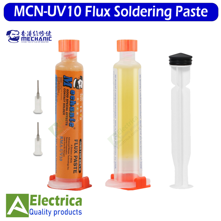 Mechanic RMA-UV10 10cc BGA flux paste for solder station Soldering iron ...