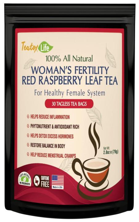 Red Raspberry Leaf Tea - Caffeine Free 79 g | Daraz.pk