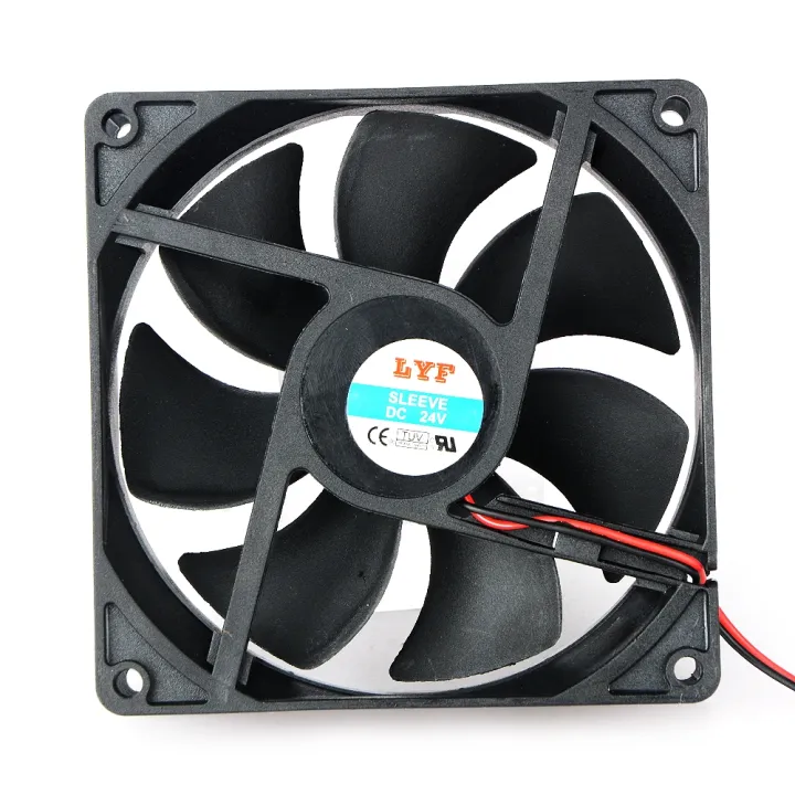 9025 90mm DC 24V 2-Pin Cooler Brushless PC CPU Case Cooling Fan | Daraz.pk