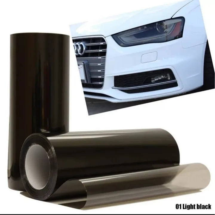 3 feet Super Glossy Shine light black Lamination Tape Multi purpose car ...