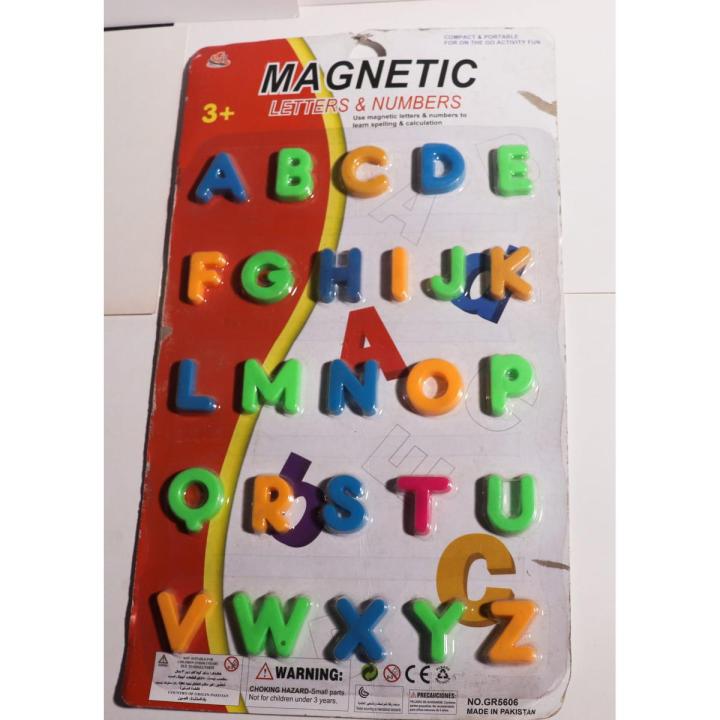 Alphabets Magnets (CAPITAL) - Pack of Small ABC Alphabet Fridge Magnets ...
