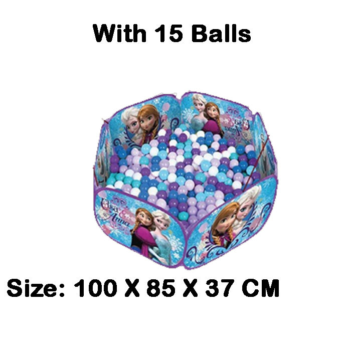 Frozen Girls' Ball Pit Pool Tent with 15 Colorful Play Balls | Daraz.pk