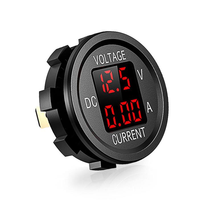 Voltage Current Monitor Panel Easier to Read 12-24V Car Voltage Current ...