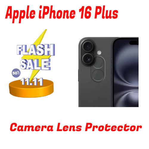Apple iPhone 16 Plus Back Camera lens Protector Ultimate Protection ...