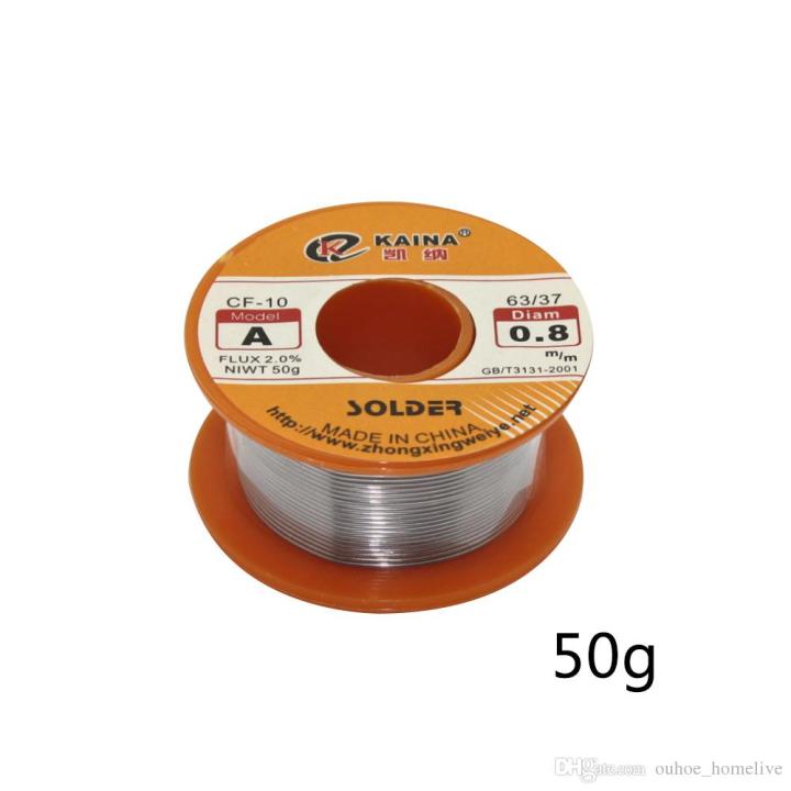 Roll paste Solder Wire Reel Solder Wire Tin 0.8Mm 50g Tin Lead Line ...