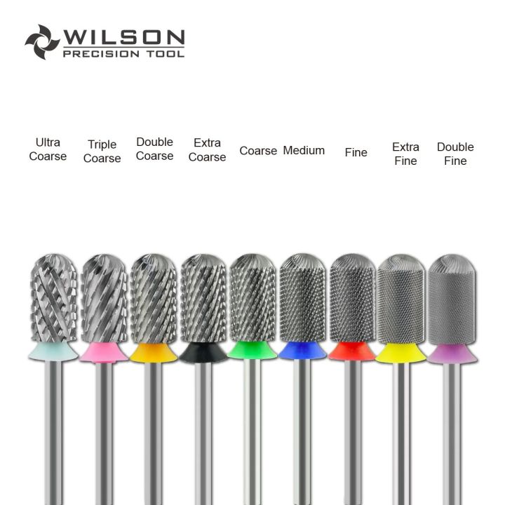 WILSON Large Rounded Top Bit Nail Drill Bits Manicure tools carbide ...