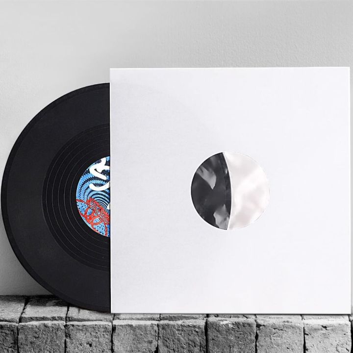 New White Vinyl Records Sleeve 7/10/12inch Resealable Record Protection ...
