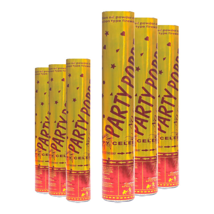 Party Supplies Confetti Party Poppers Birthday Celebrations Wedding ...